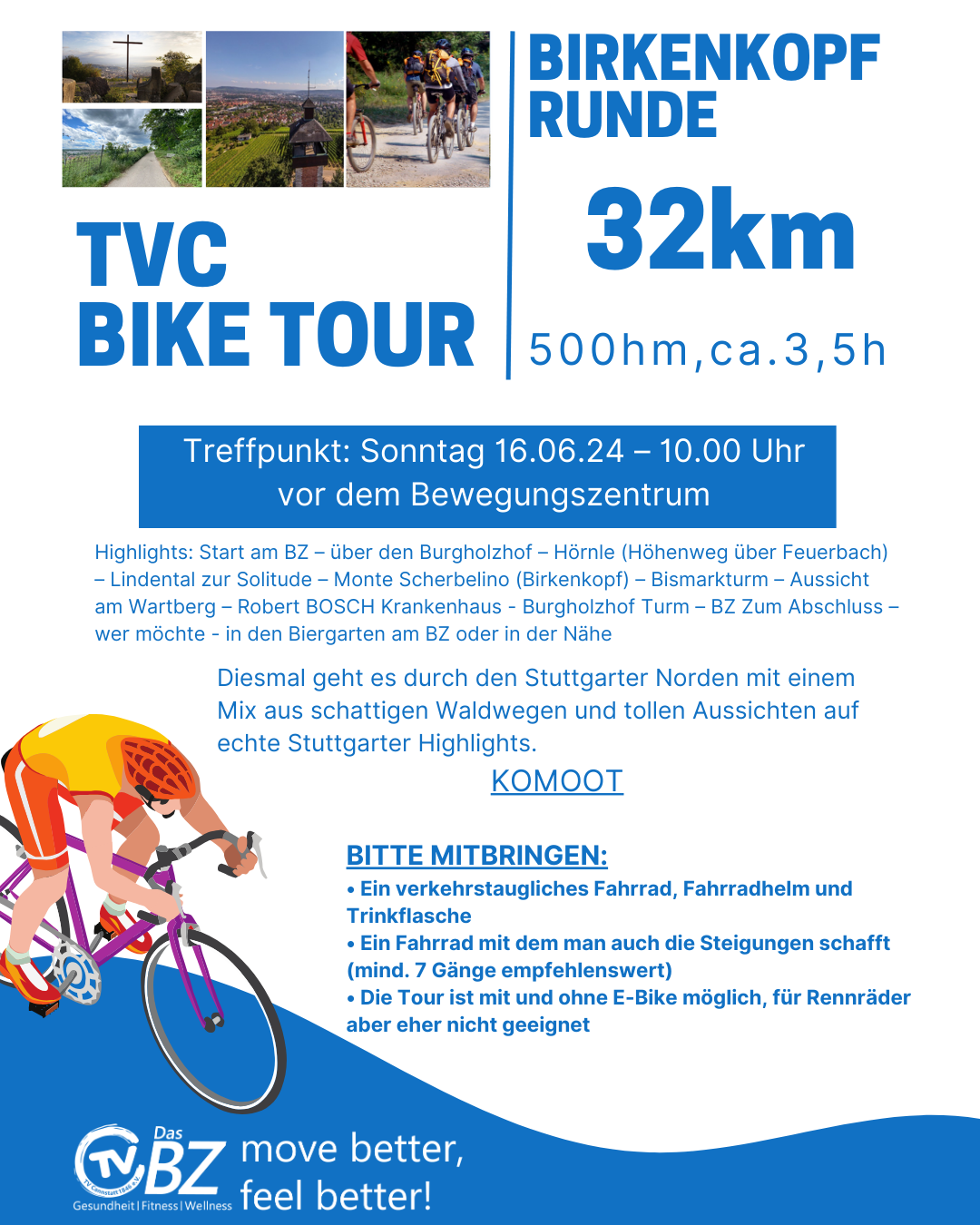 TV Cannstatt - Sample Site: TVC Bike Tour